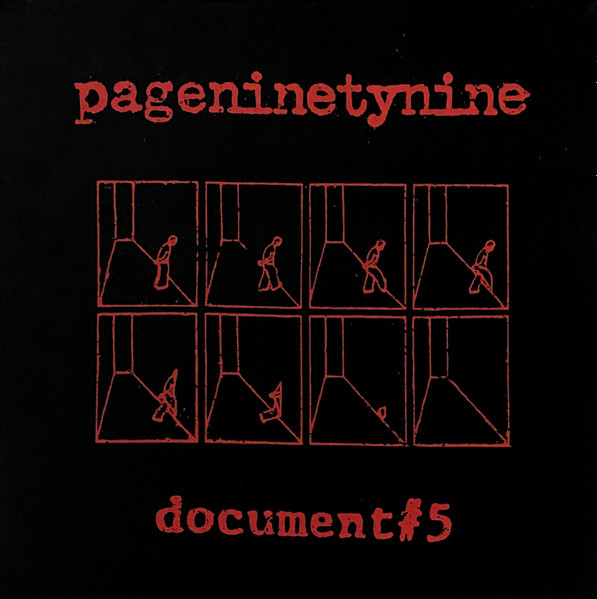 Document #5 [red vinyl] by pg.99 (Album; Reptilian; REP 046): Reviews ...