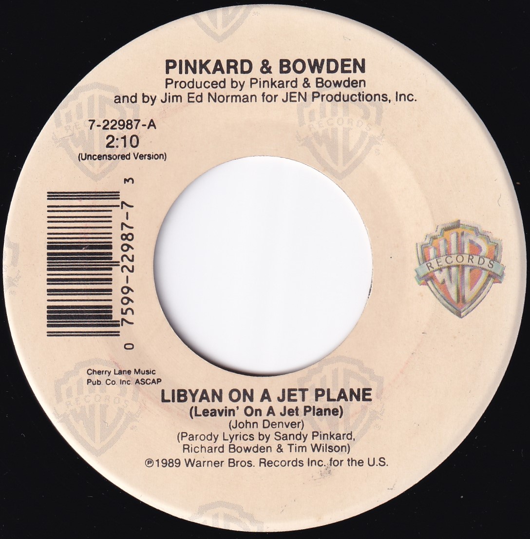 Libyan on a Jet Plane (Leavin' on a Jet Plane) / Don't Pet the Dog by ...