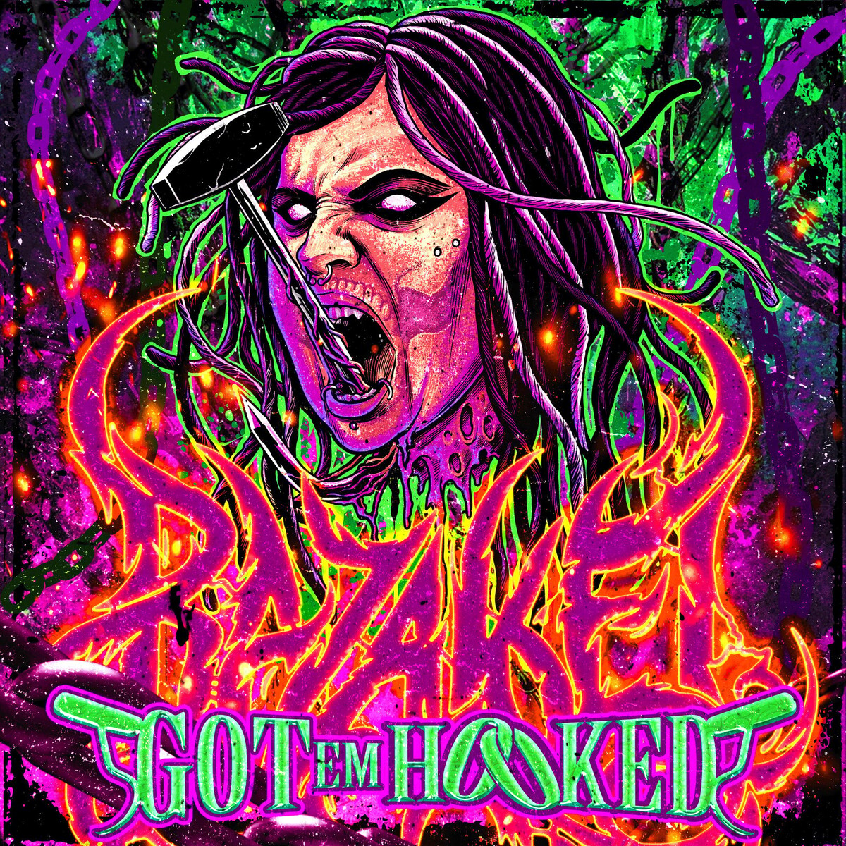 Got' Em Hooked by Razakel (Album, Horrorcore): Reviews, Ratings ...