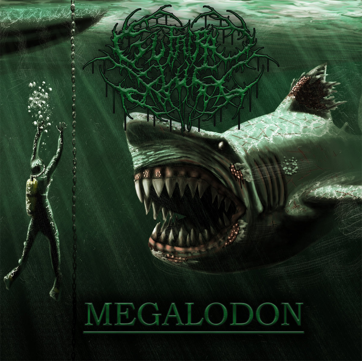 Megalodon by Guttural Slug (Album, Slam Death Metal): Reviews, Ratings ...