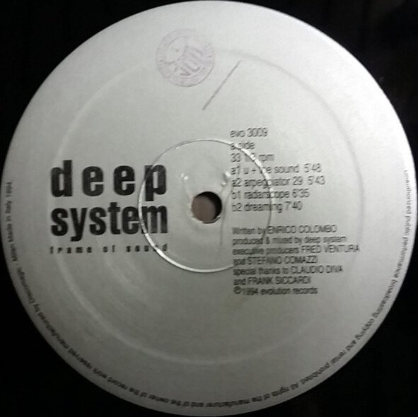 Frame of Sound by Deep System (EP, Trance): Reviews, Ratings, Credits, Song list - Rate Your Music