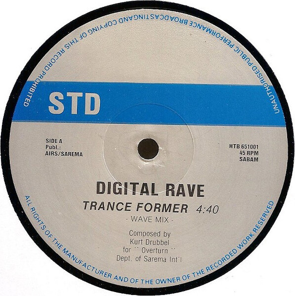 Trance Former by Digital Rave (Single, Acid Techno): Reviews, Ratings ...