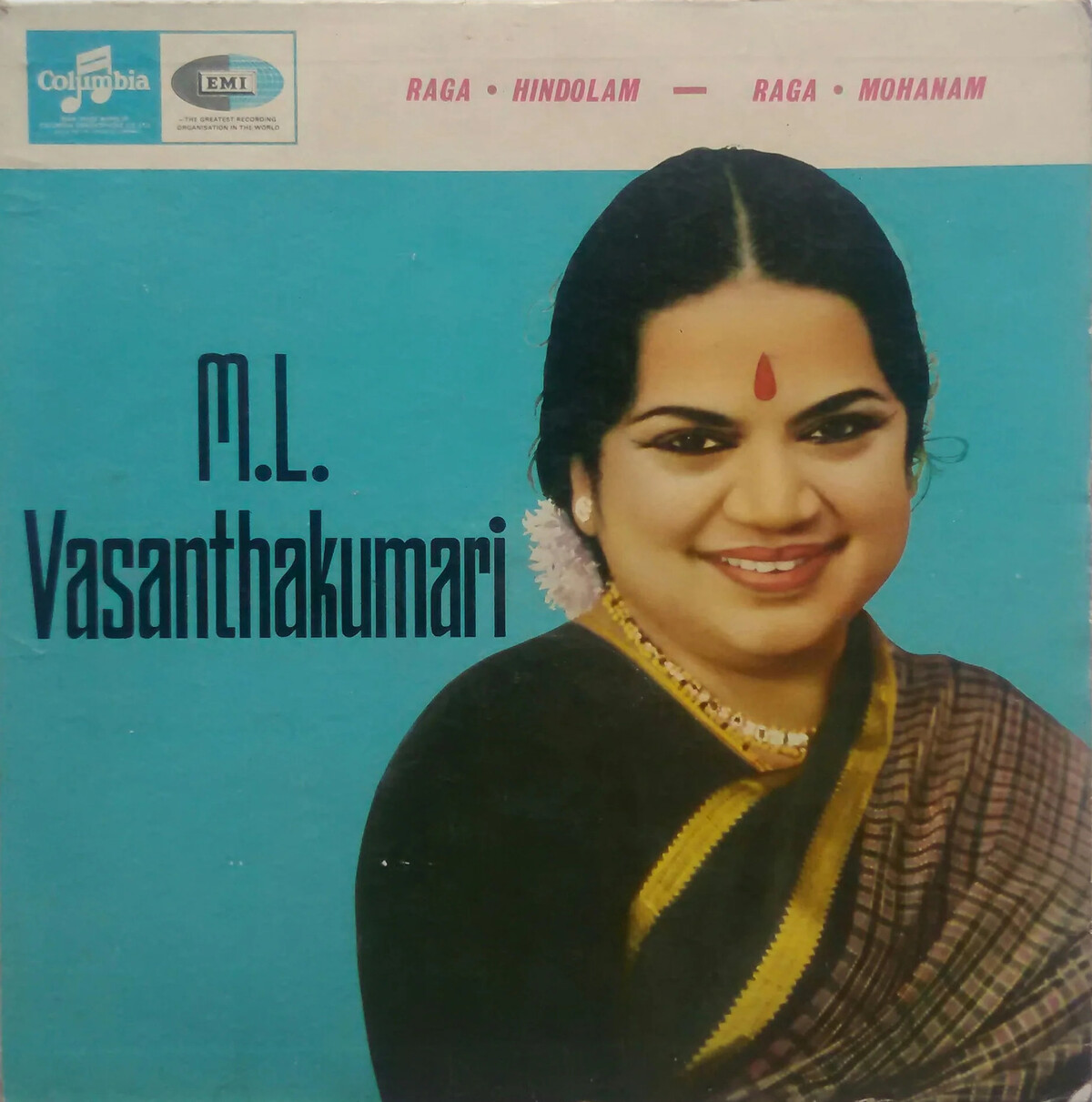 Raga Hindolam - Raga Mohanam by M. L. Vasanthakumari (Album, Carnatic ...