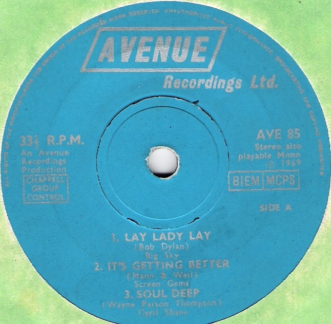 Lay Lady Lay by The Clive Allan Orchestra and Singers (EP): Reviews ...