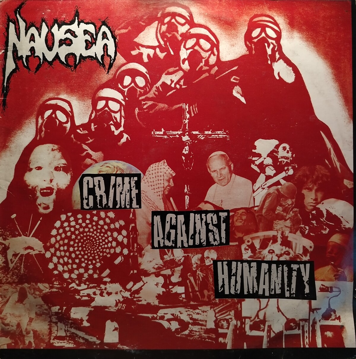 Crime Against Humanity by Nausea (Album; Wild Rags; WRE/918-1): Reviews ...