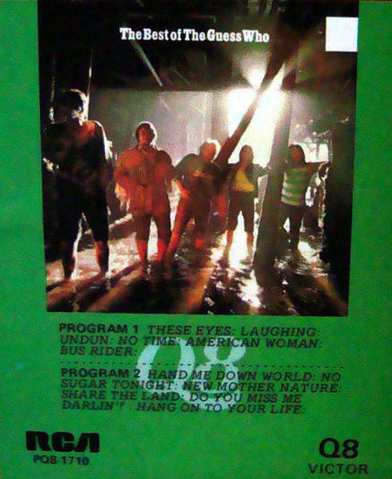The Best of the Guess Who by The Guess Who (Album; RCA Victor; PQ8-1710 ...