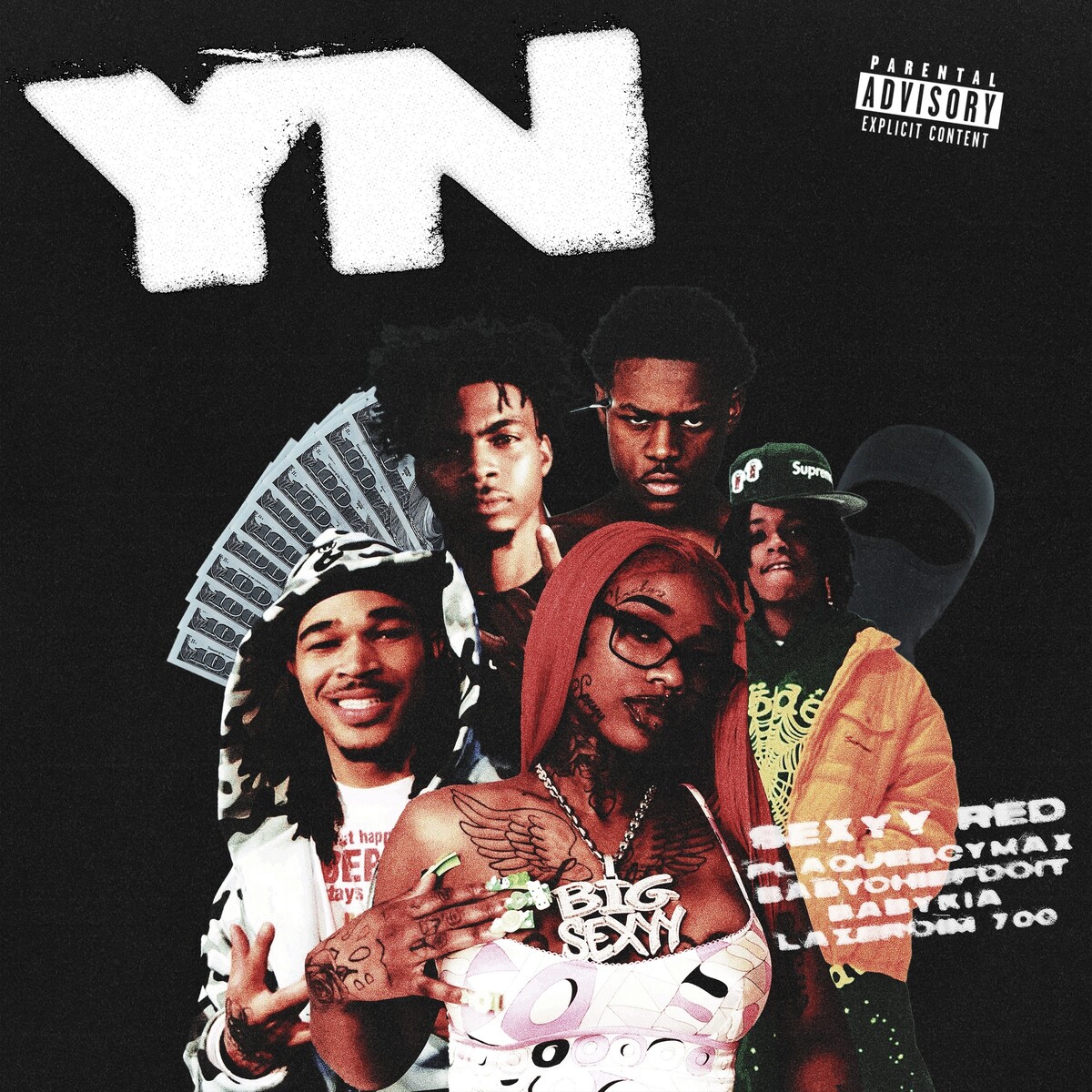 YN by Sexyy Red, Plaqueboymax, BabyChiefDoit & LAZER DIM 700 (Single ...
