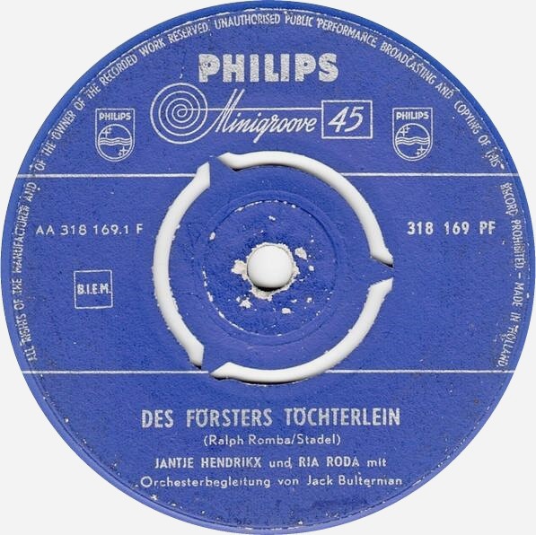 Des Försters Töchterlein / Der alte Schäfer auf der Weide by Jantje ...