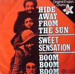 Hide Away From the Sun / Boom Boom Boom by Sweet Sensation (Single; Pye ...