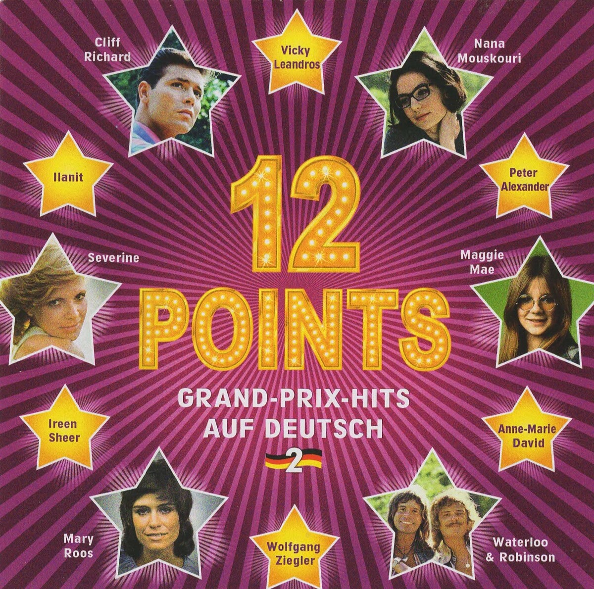 12 Points Grand-Prix-Hits auf Deutsch 2 by Various Artists (Compilation ...