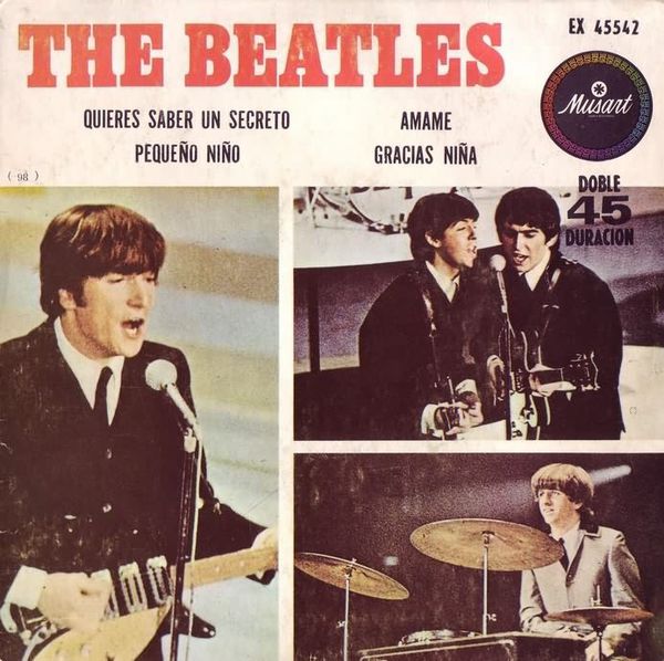 Quieres Saber un Secreto by The Beatles (EP; Musart; EX 45542): Reviews ...