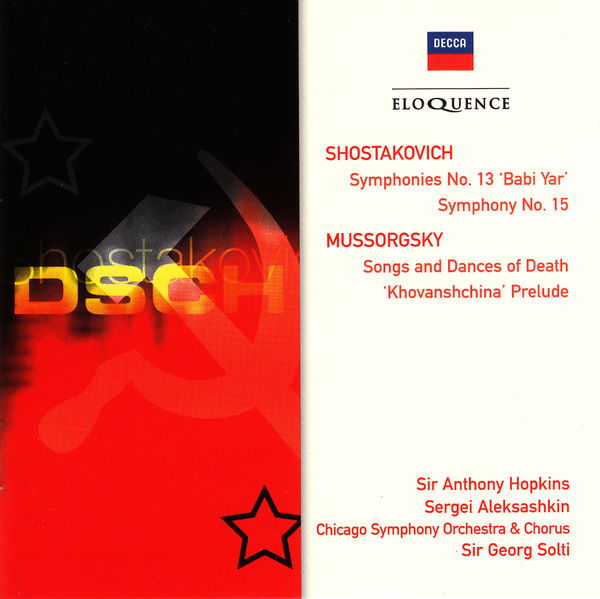 Symphonies Nos. 13 & 15; Songs and Dances of Death by Chicago Symphony ...