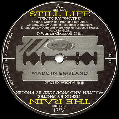 Still Life / The Rain by Goldie / Photek (Single, Jungle): Reviews ...