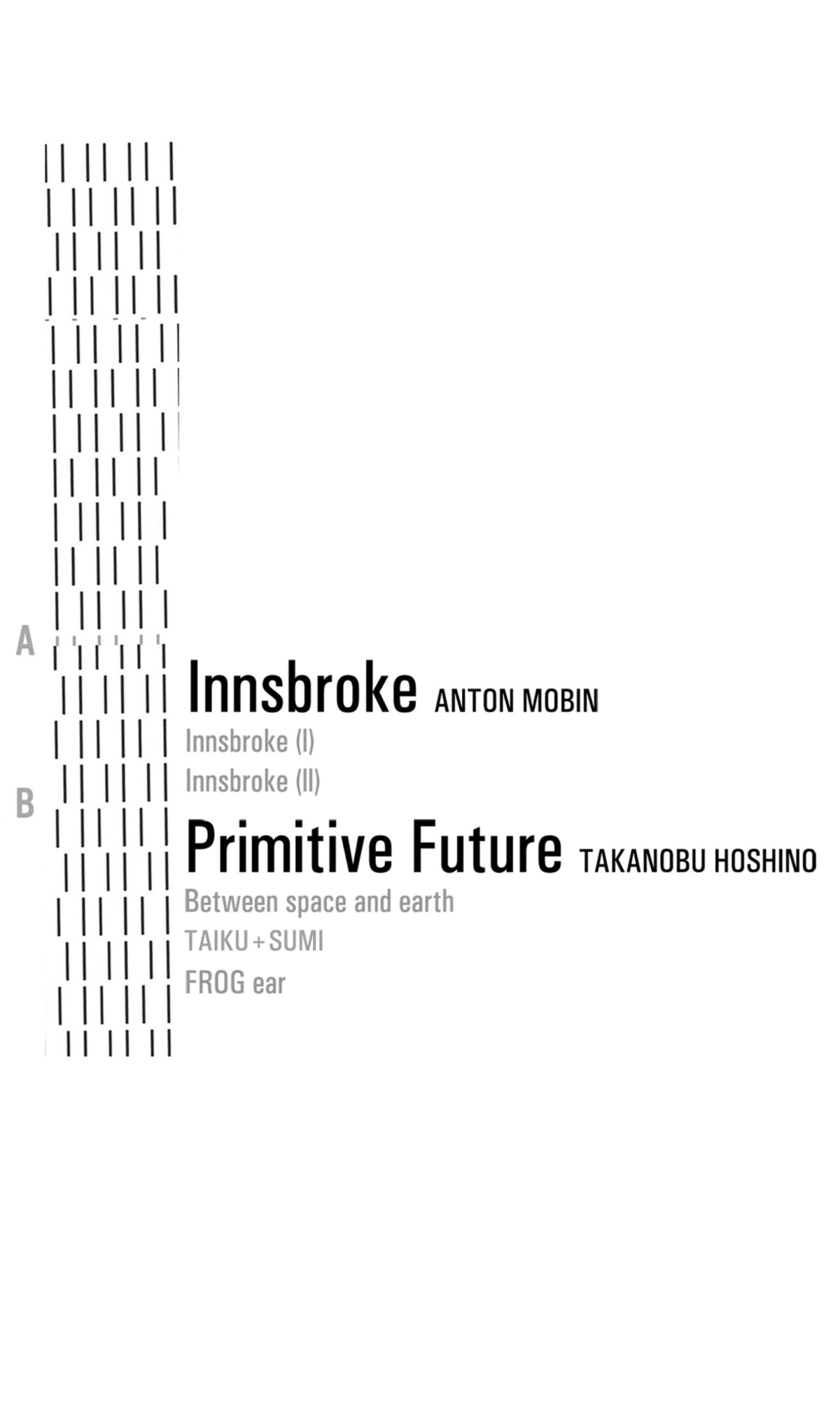 Innsbroke / Primitive Future by Anton Mobin / Takanobu Hoshino (Album ...
