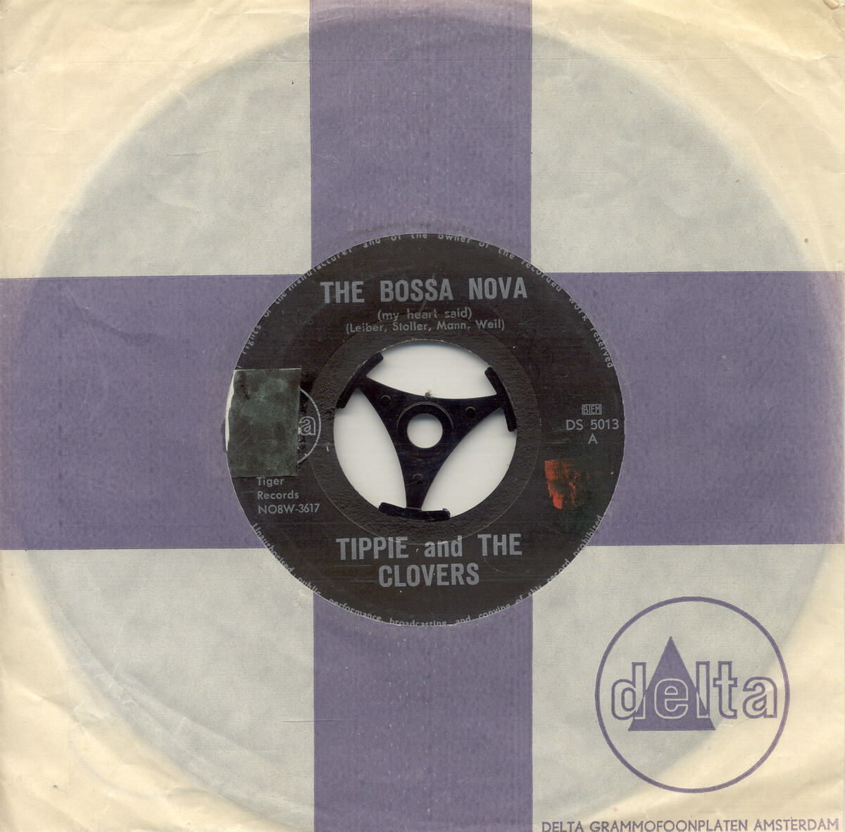 Bossa Nova / Bossa Nova Baby by Tippie and The Clovers (Single; Delta ...