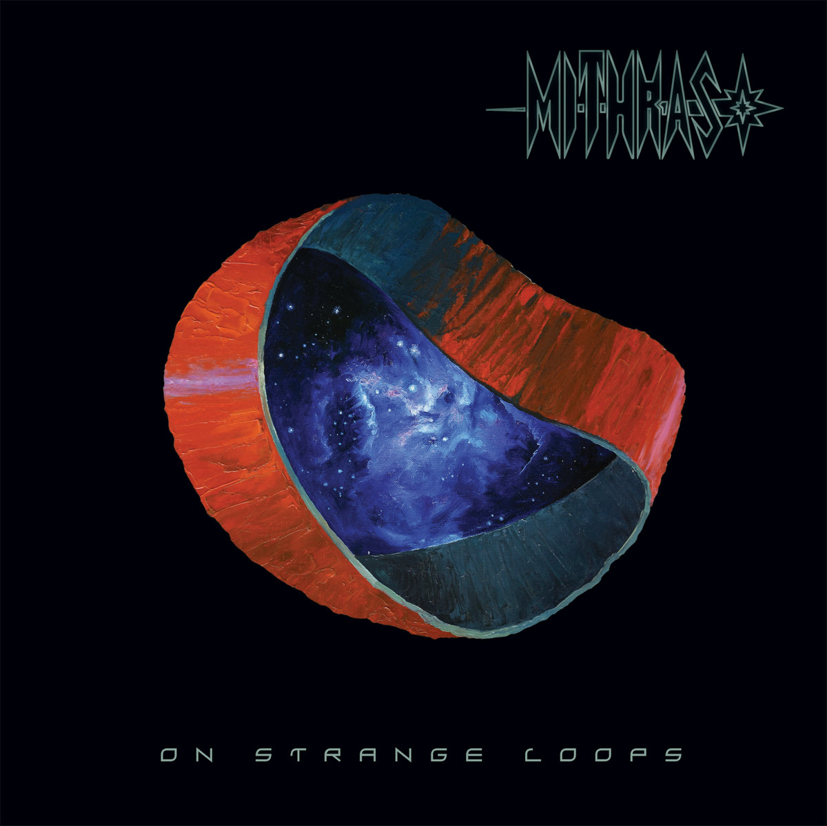 On Strange Loops [blue/red splatter on clear vinyl] by Mithras (Album; Willowtip; WT-143 ...