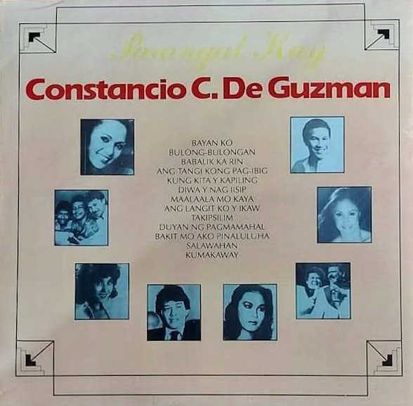 Parangal Kay Constancio C. De Guzman by Various Artists (Album, OPM ...