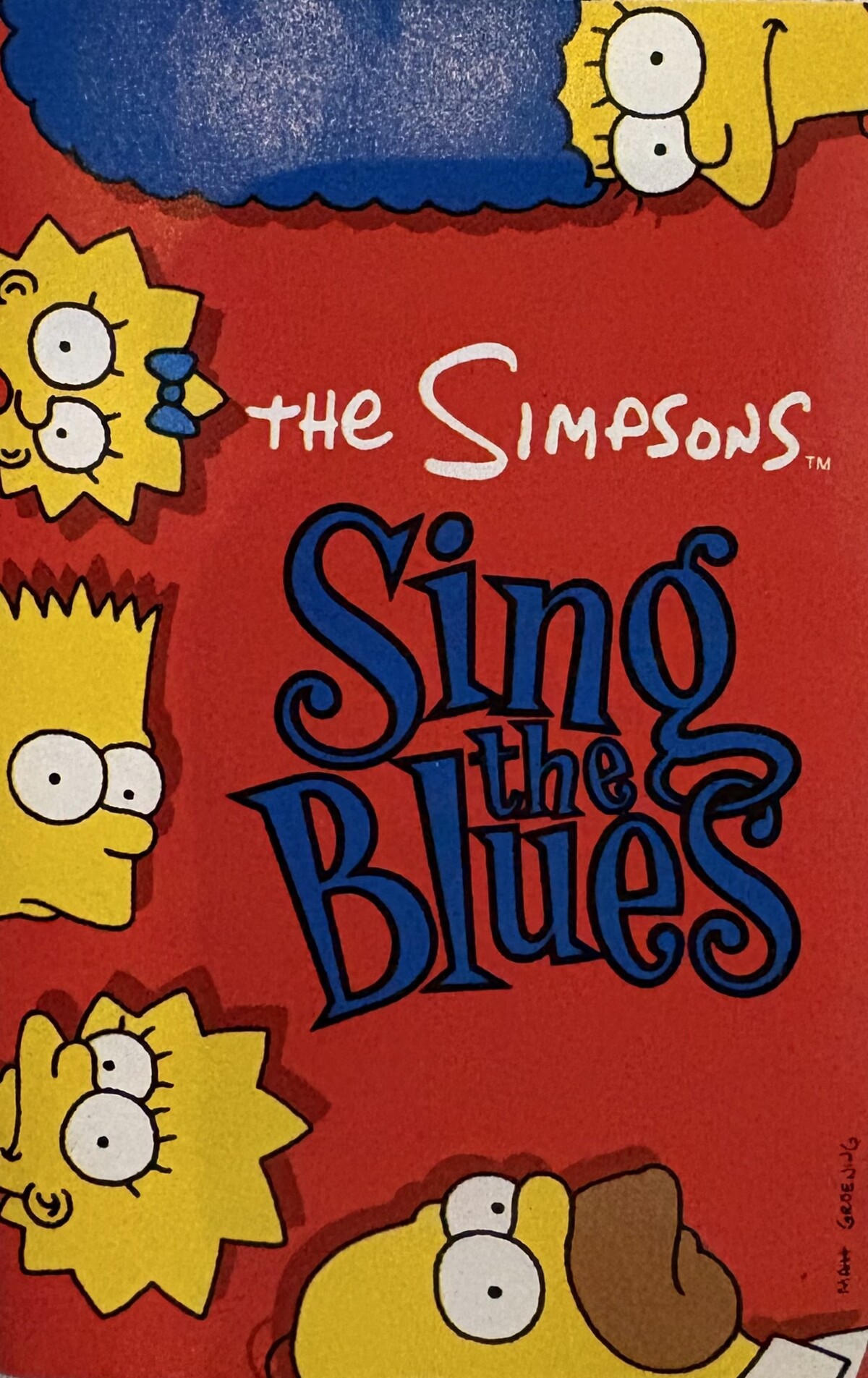 The Simpsons Sing the Blues by The Simpsons (Album; Geffen; GEC 24308 ...