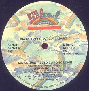 Janice (Don't Be So Blind to Love) / Don't Stop Me Now by Skip Mahoney ...