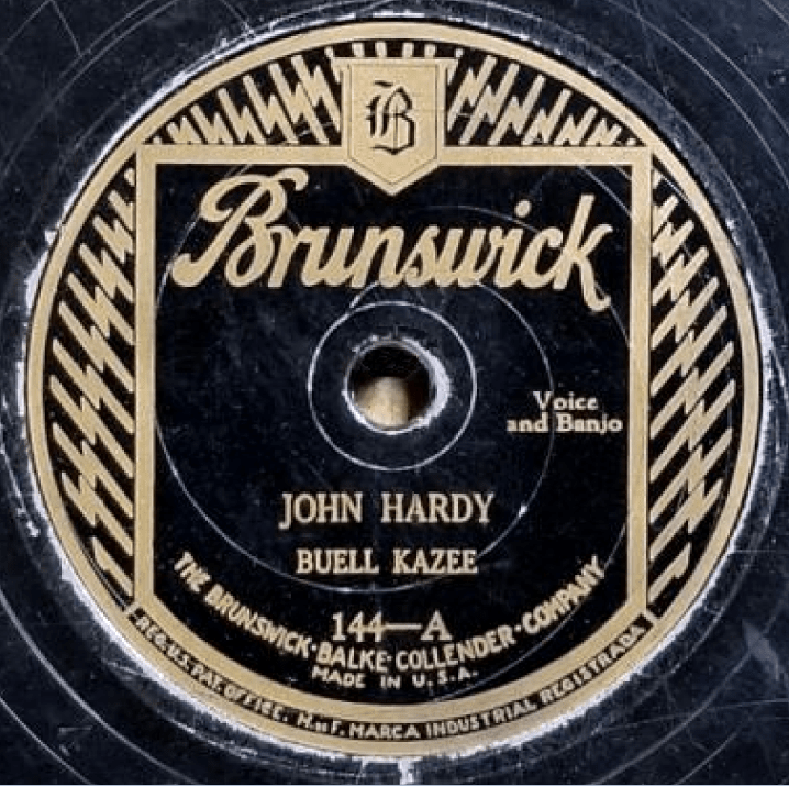 John Hardy / Roll On, John by Buell Kazee (Single, American Folk Music ...