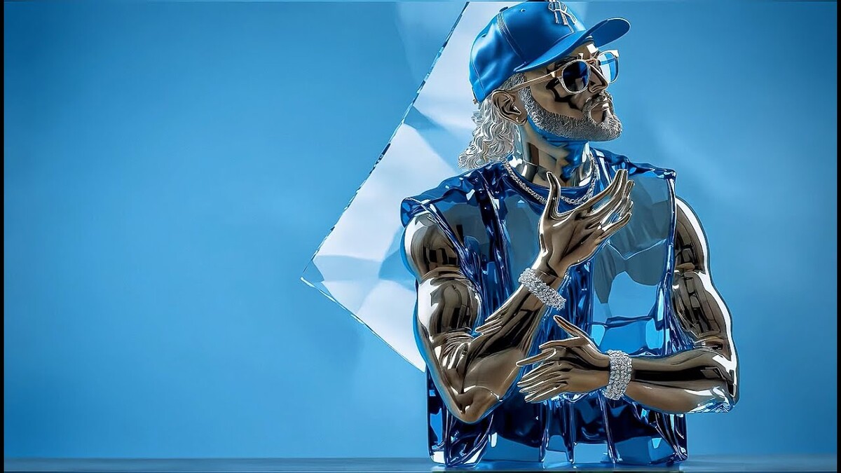 Baby Blue by Riff Raff, VØJ & Blueberry (Music video, Synthwave ...