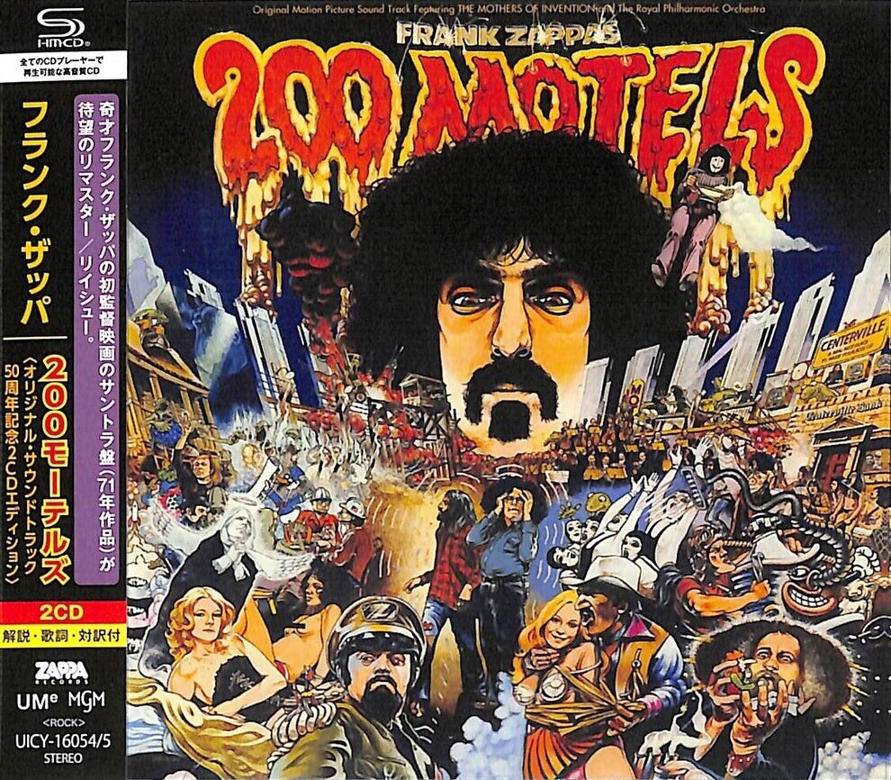 200 Motels by Frank Zappa (Album; Universal; UICY-16054/5): Reviews ...