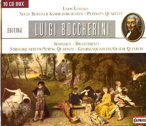 Boccherini Edition [10 CD Box] by Luigi Boccherini (Compilation ...