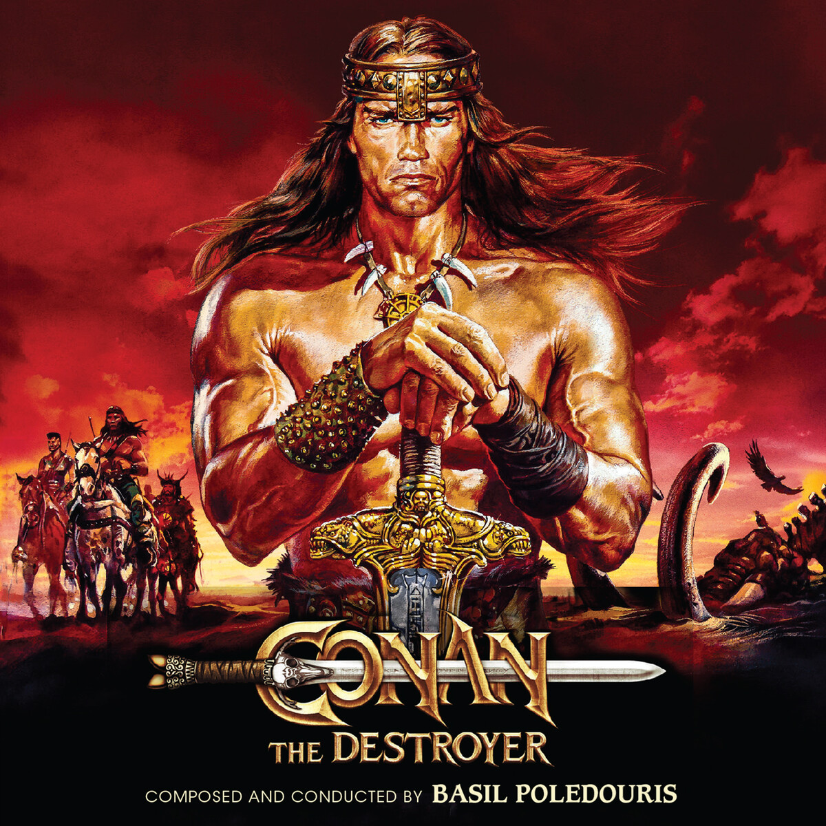 Conan the Destroyer by Basil Poledouris (Album; Intrada; Intrada ...