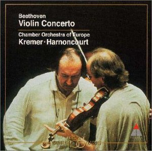 Violin Concerto by Chamber Orchestra of Europe / Nikolaus Harnoncourt ...