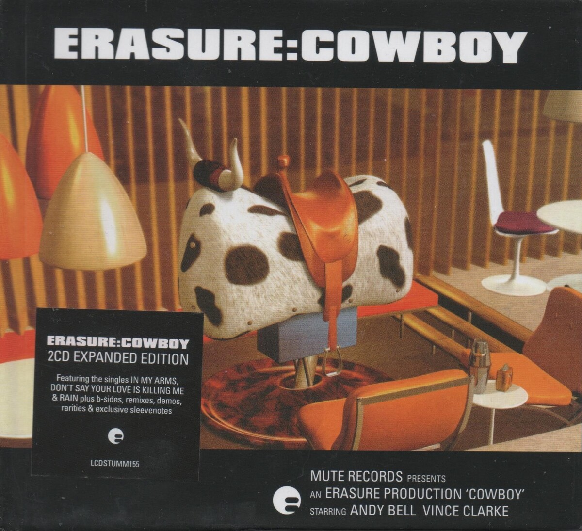 Cowboy by Erasure (Album; Mute; LCDSTUMM155): Reviews, Ratings, Credits ...