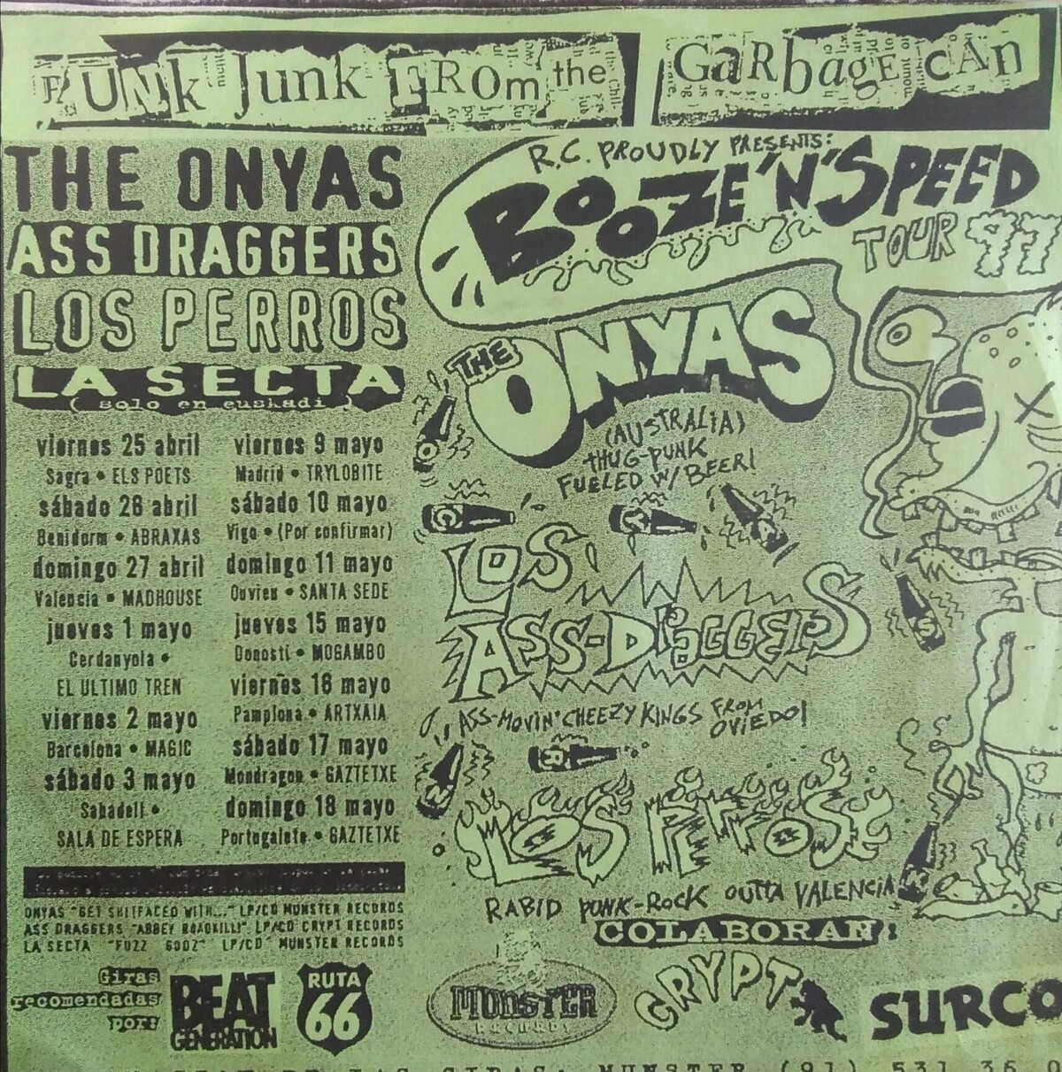 Punk Junk from the Garbage Can by Various Artists (Compilation ...