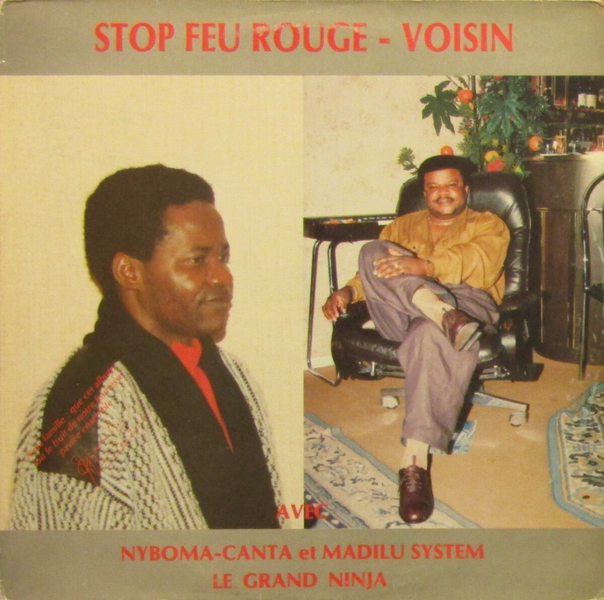 Stop feu rouge - Voisin by Nyboma-Canta et Madilu System (Album; 91081 ...