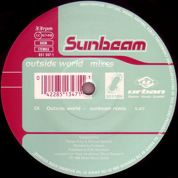 Outside World Mixes by Sunbeam (Single, Hard Trance): Reviews, Ratings ...