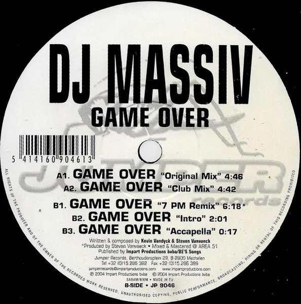 Game Over by DJ Massiv (Single, Jumpstyle): Reviews, Ratings, Credits ...