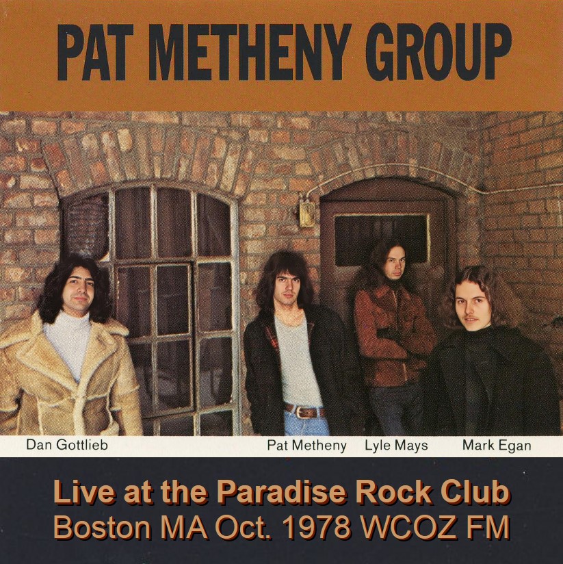 Live at the Paradise Rock Club: Boston MA Oct. 1978 WCOZ FM by Pat ...