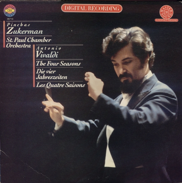 The Four Seasons by St. Paul Chamber Orchestra / Pinchas Zukerman (Album; CBS Masterworks; IM ...