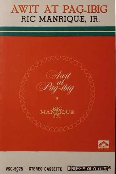 Awit at Pag-ibig by Ric Manrique, Jr. (Album, Kundiman): Reviews ...