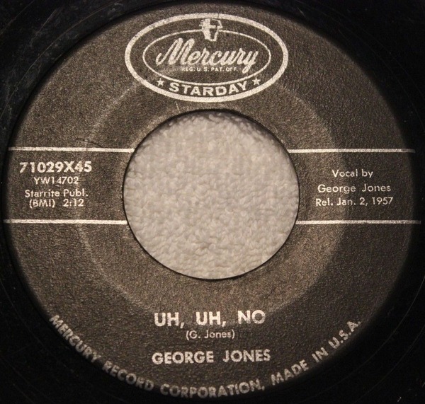 Don’t Stop the Music / Uh, Uh, No by George Jones (Single): Reviews ...