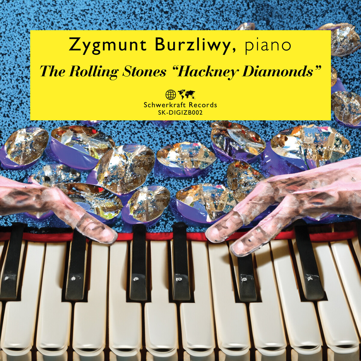 The Rolling Stones “Hackney Diamonds” by Zygmunt Burzliwy (Album, Black ...