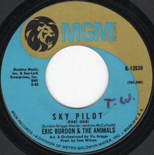 Sky Pilot (Part One) / Sky Pilot (Part Two) by Eric Burdon & The ...