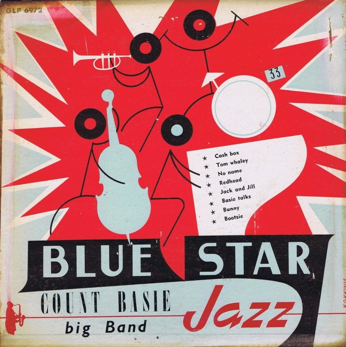 Count Basie Big Band by Count Basie (Album; Blue Star; GLP 6972): Reviews, Ratings, Credits ...