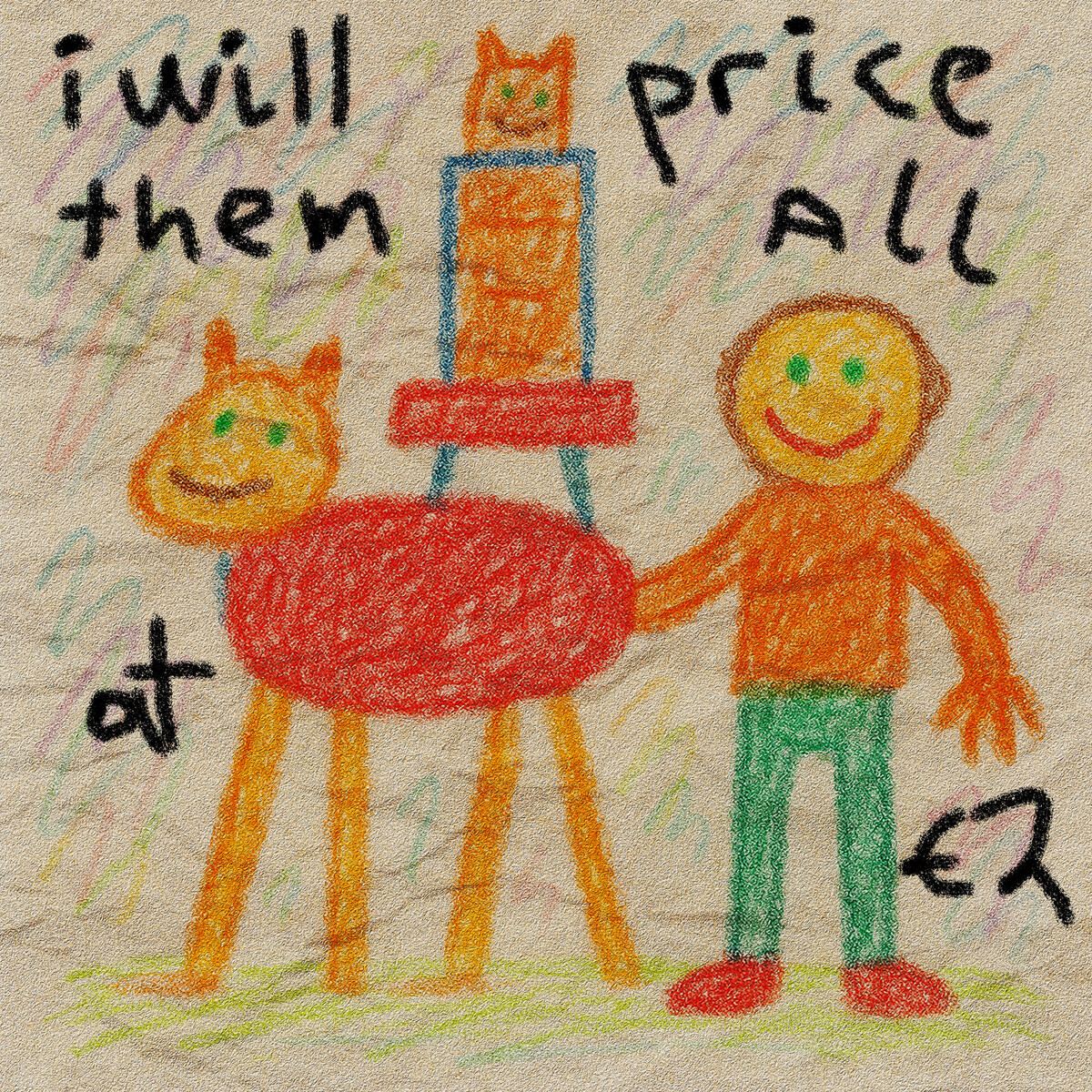 I Will Price Them All at €2 by Human-powered carrot machine (Album ...
