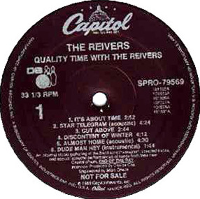 Quality Time With the Reivers by The Reivers (Additional release ...
