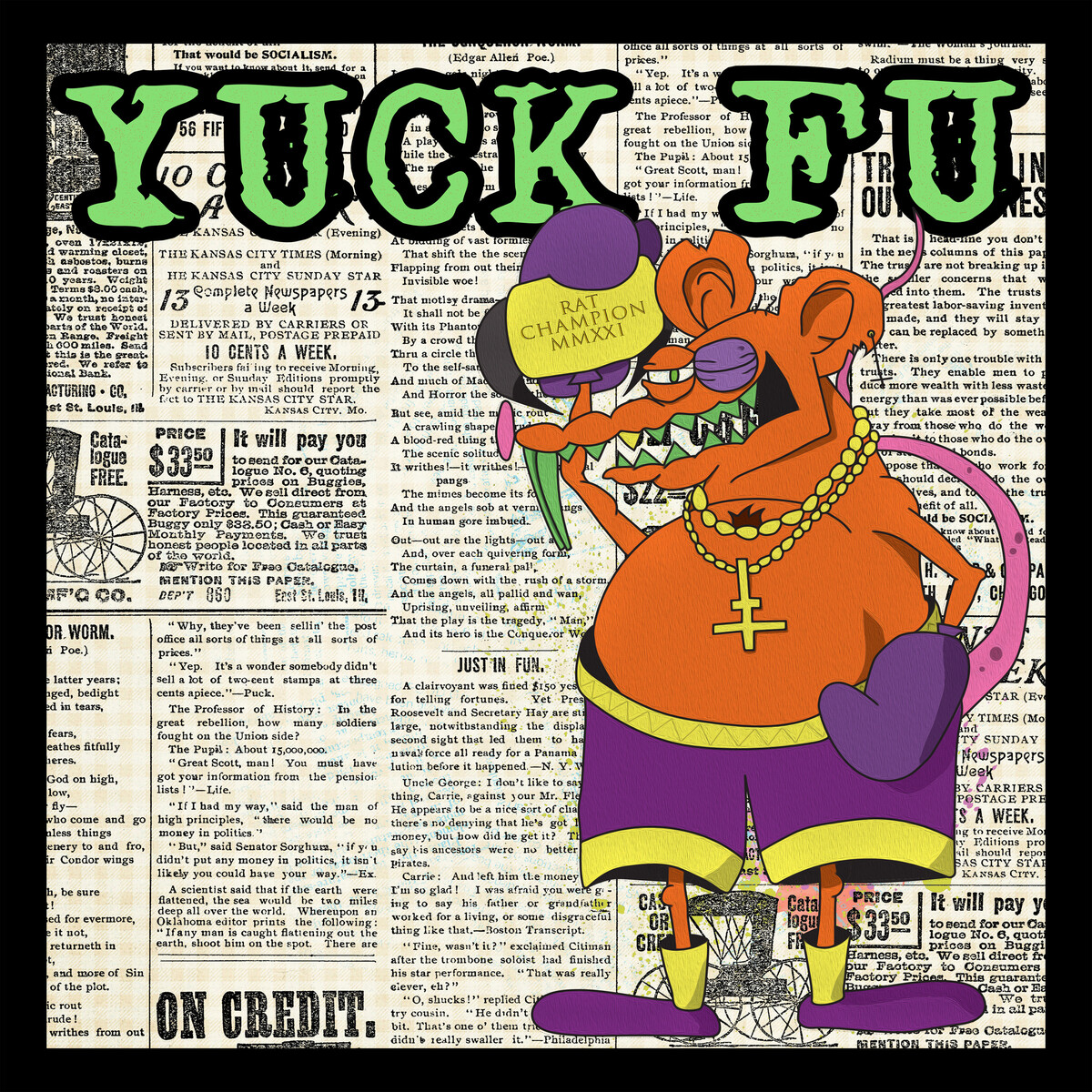 Yuck Fu by Rat Champion (Single): Reviews, Ratings, Credits, Song list ...