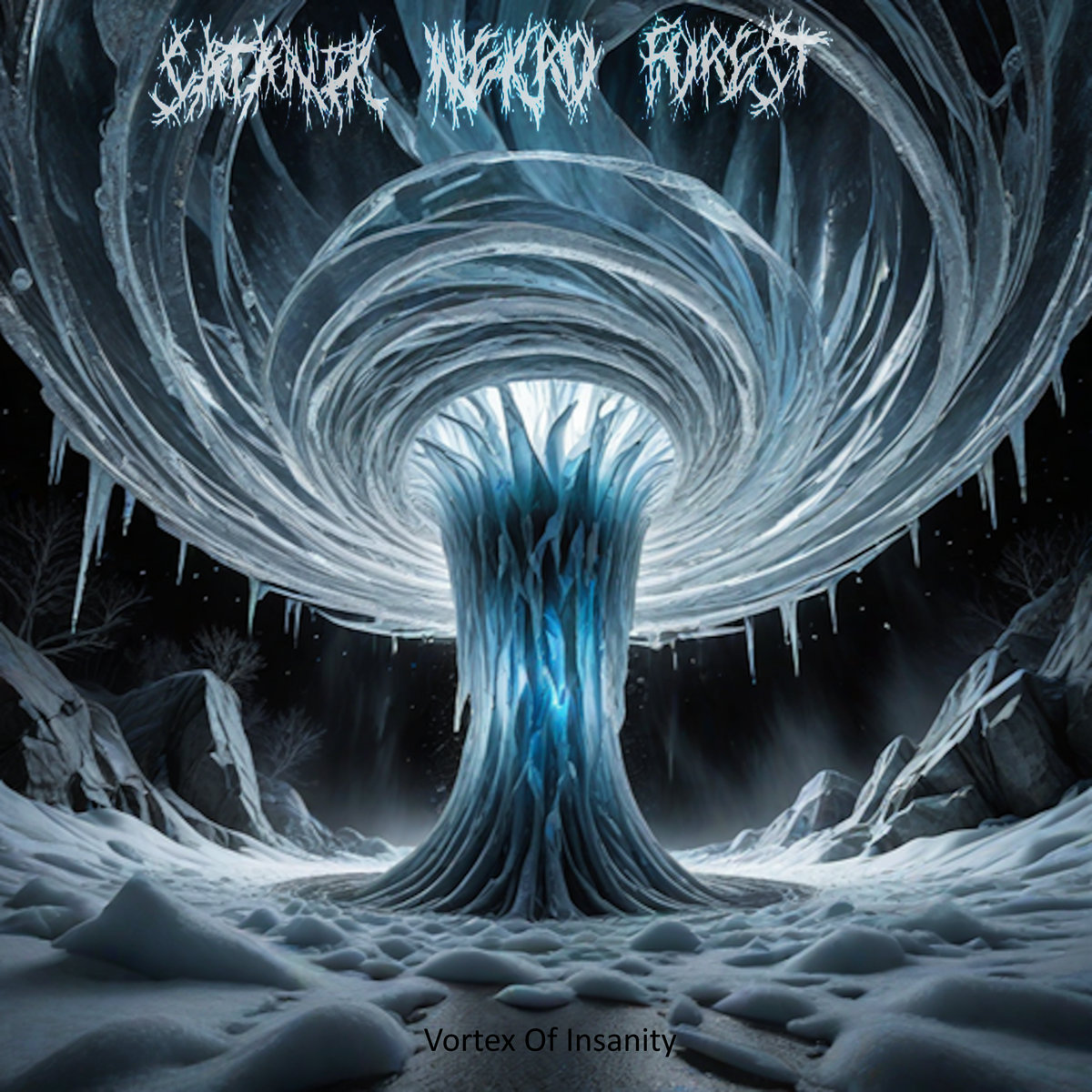 Vortex of Insanity by Satanic Nekro Forest (EP; Winter Forest ...