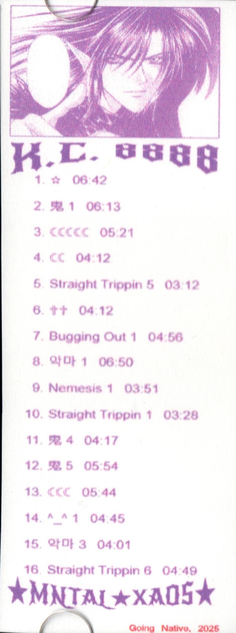 ☆Mntal☆Xaos☆ by K.C. 8888 (Album): Reviews, Ratings, Credits, Song list ...