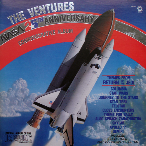 NASA 25th Anniversary Commemorative Album by The Ventures (Album; EA ...