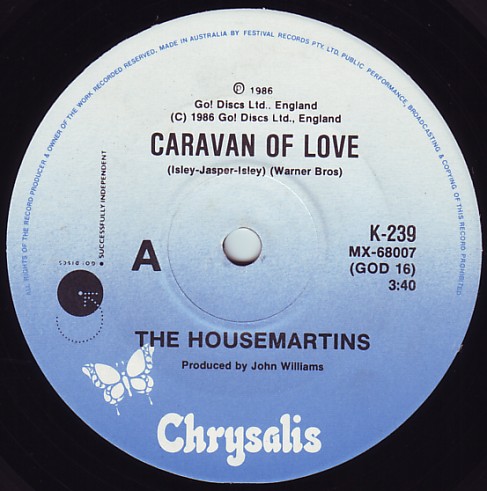 Caravan of Love / When I First Met Jesus by The Housemartins (Single ...