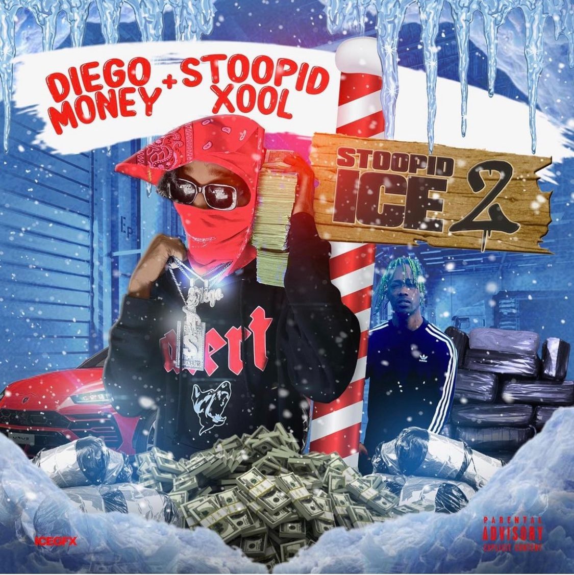 Stoopid Ice Vol. 2 by Diego Money & StoopidXool (Mixtape, Plugg ...