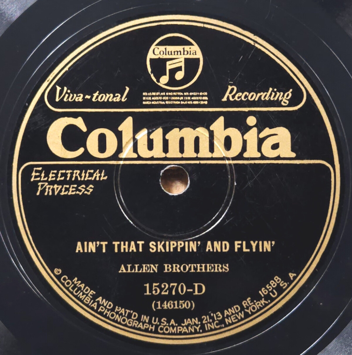 Ain't That Skippin' and Flyin' / Cheat 'Em by The Allen Brothers ...